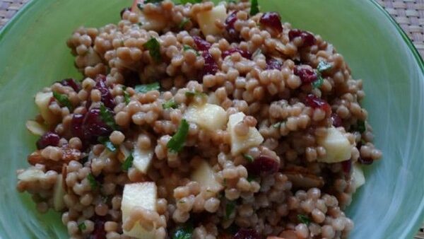 Toasted Israeli Couscous with Fresh Herbs | PBS Food