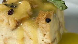 Bread Pudding with Lemon Sauce | PBS Food