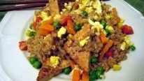 Crispy Tofu Triangles with Fried Rice | Vegetarian Recipes… | PBS Food