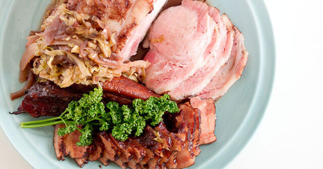 Red Wine Braised Ham Recipe | Entree Recipes | PBS Food | PBS Food