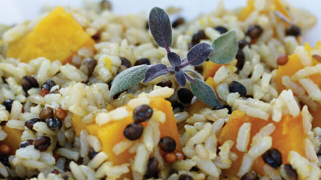 Wild Rice with Kabocha Squash and Sage Butter Recipe | PBS… | PBS Food