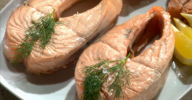 Poached Salmon Steaks Recipe | Seafood Recipes | PBS Food | PBS Food