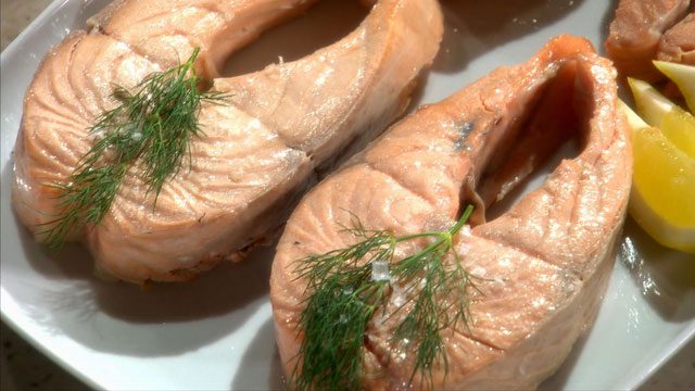 Poached Salmon Steaks Recipe | Seafood Recipes | PBS Food | PBS Food