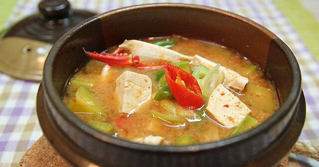 Doenjang Chiggae (Soybean Paste Soup) | Korean Recipes |… | PBS Food