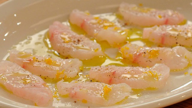 Fluke Crudo Recipe | Seafood Recipes | PBS Food | PBS Food