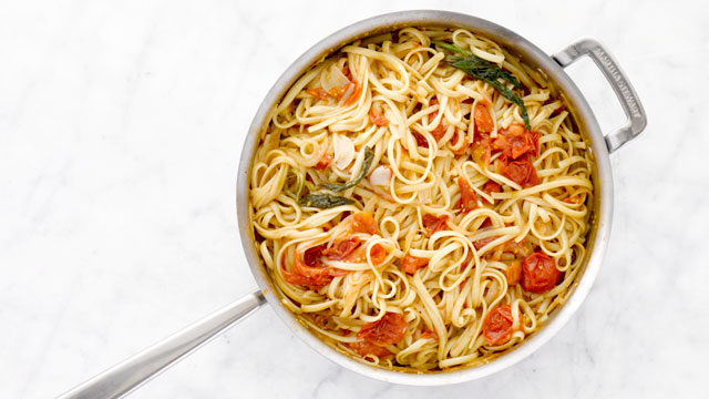One-Pan Tomato Pasta Recipe | PBS Food | PBS Food