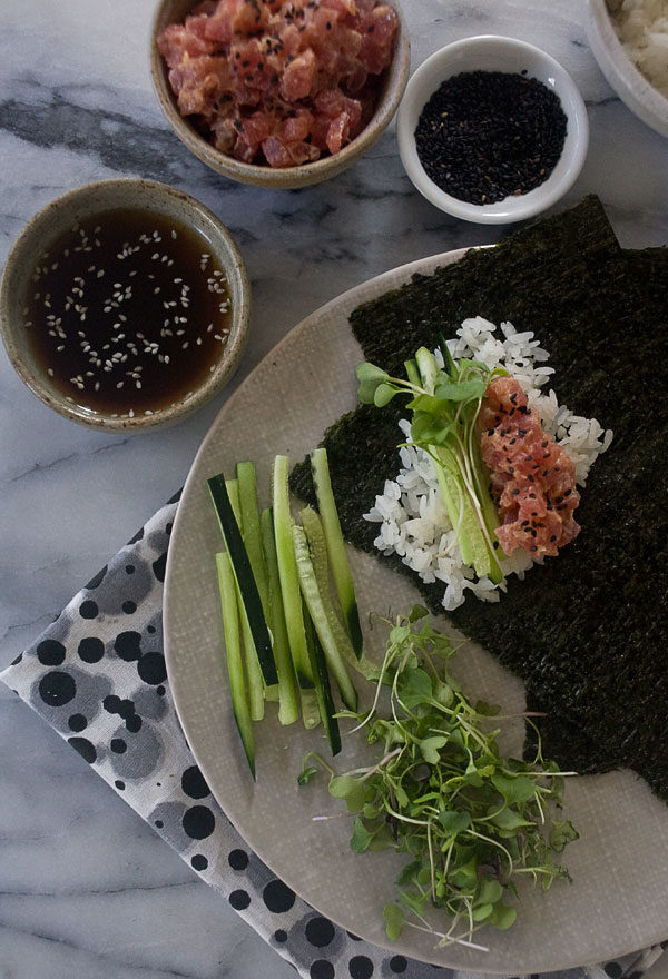 Spicy Tuna Hand Roll Recipe | Sushi Recipes | PBS Food | PBS Food