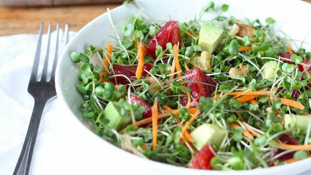 Rye Berry Salad Recipe with Red Cabbage and Feta | PBS Food | PBS Food