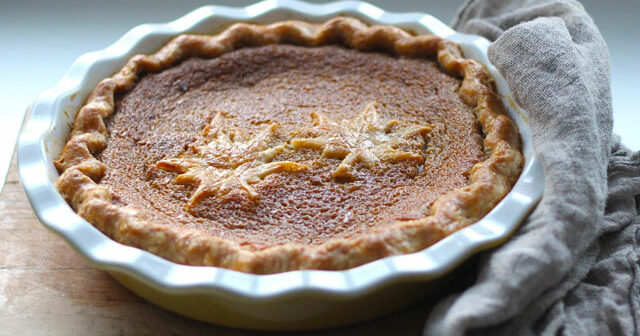 Canadian Maple Syrup Pie Recipe | Pie Recipes | PBS Food | PBS Food