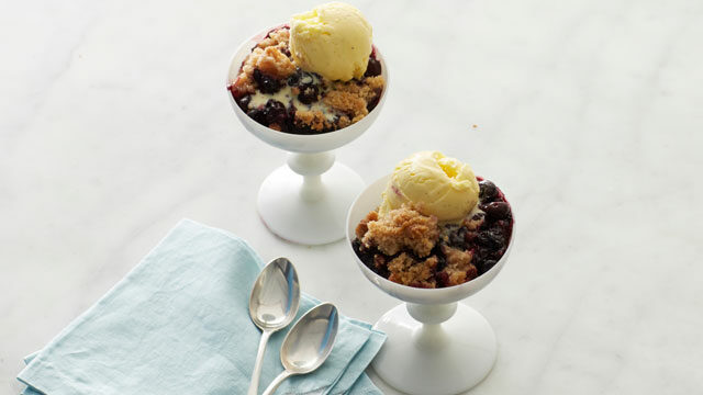 Blueberry Crisp Recipe | Dessert Recipes | PBS Food | PBS Food