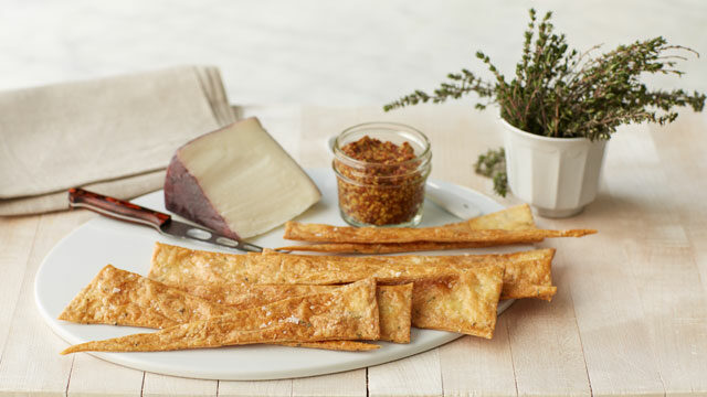 Thyme Crackers Recipe | Snack Recipes | PBS Food | PBS Food