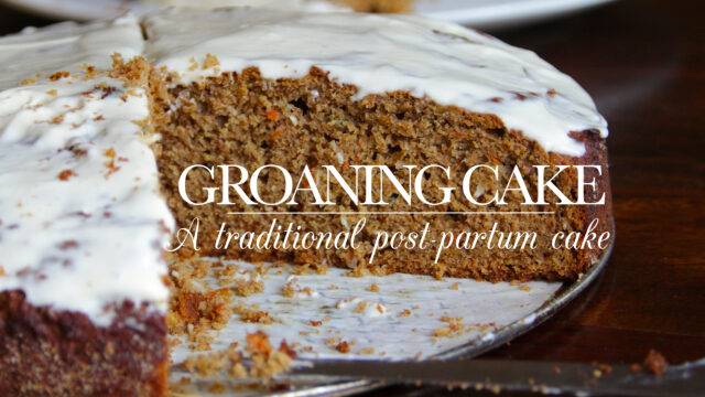 Groaning Cake Recipe | Postpartum Recipes | PBS Food | PBS Food