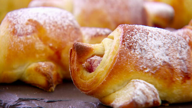 Raspberry and Almond Croissants Recipe | PBS Food | PBS Food