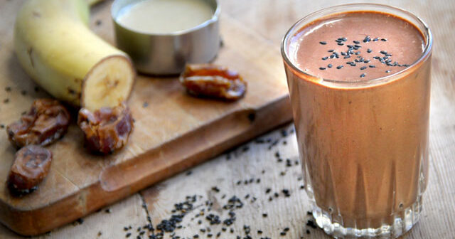 Chocolate Sesame Smoothie Recipe | Beverage Recipes | PBS… | PBS Food