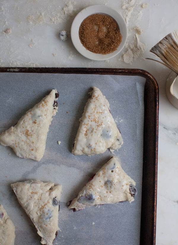 Sour Cherry Chocolate Scones Recipe | Breakfast Recipes |… | PBS Food