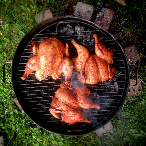 Pull Out the Grills: Butterflied Cornish Hen | Stories | PBS Food