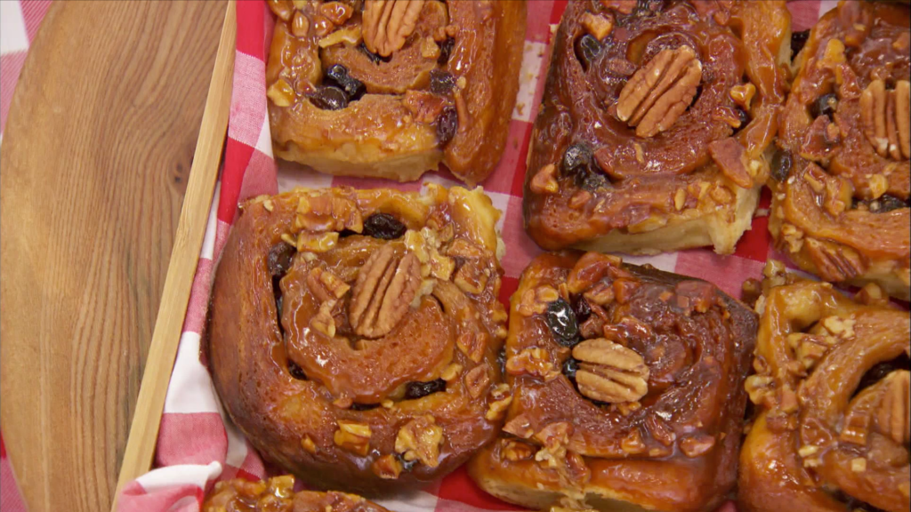 Recipe for German Sticky Buns (Schnecken) | PBS Food
