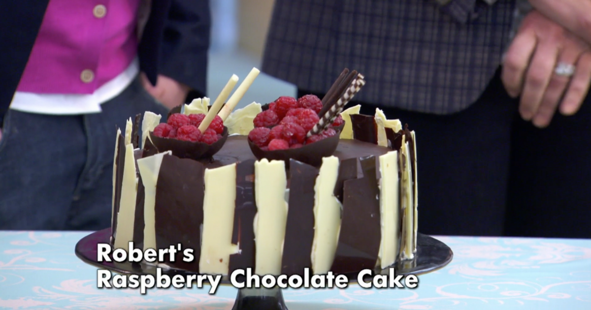 Raspberry Chocolate Cake | PBS Food