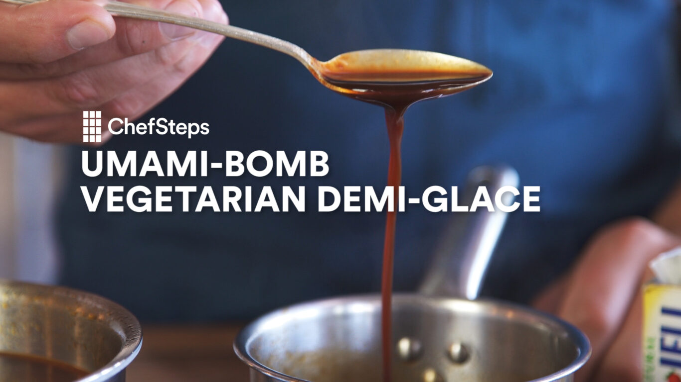 Umami-Bomb Vegetarian Demi Glace | Stories | PBS Food