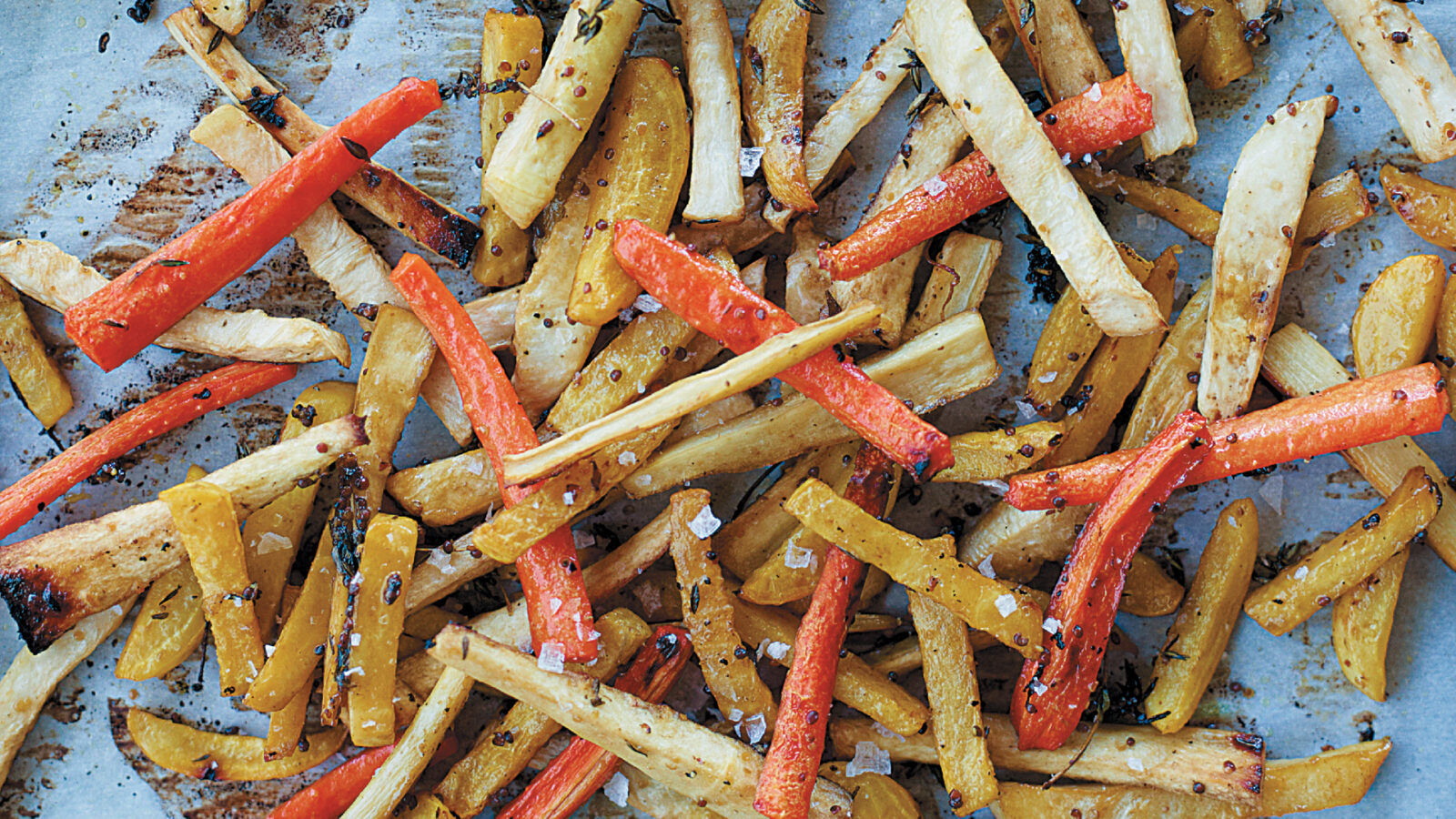Maple-Balsamic Root Vegetable “Fries” | PBS Food