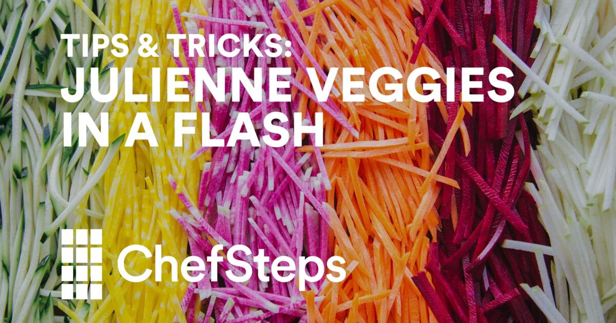 Julienne Veggies in a Flash | Stories | PBS Food