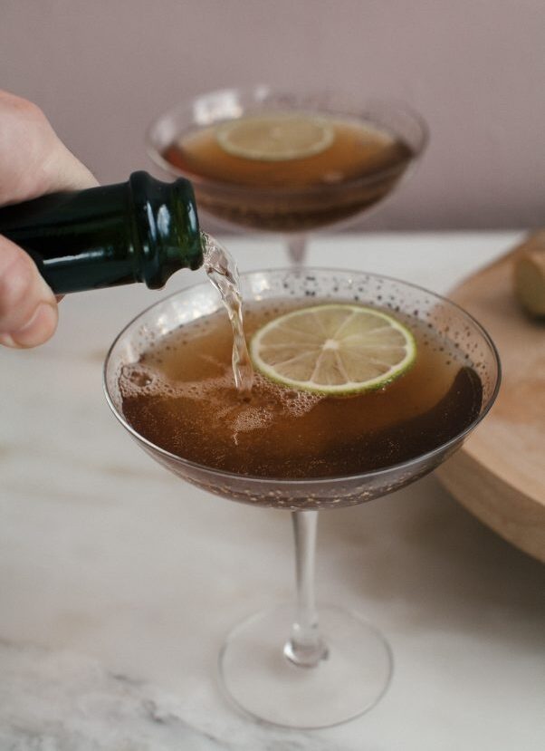 Sparkling Dark and Stormy | PBS Food