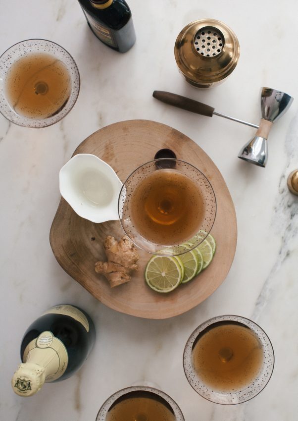 Recipe for Sparkling Dark and Stormy | PBS Food