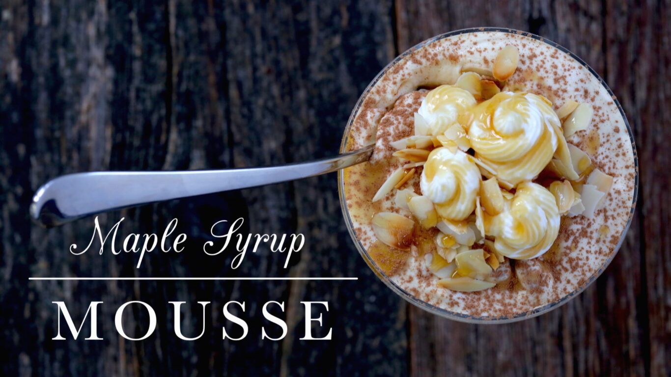 Recipe for Maple Mousse | PBS Food