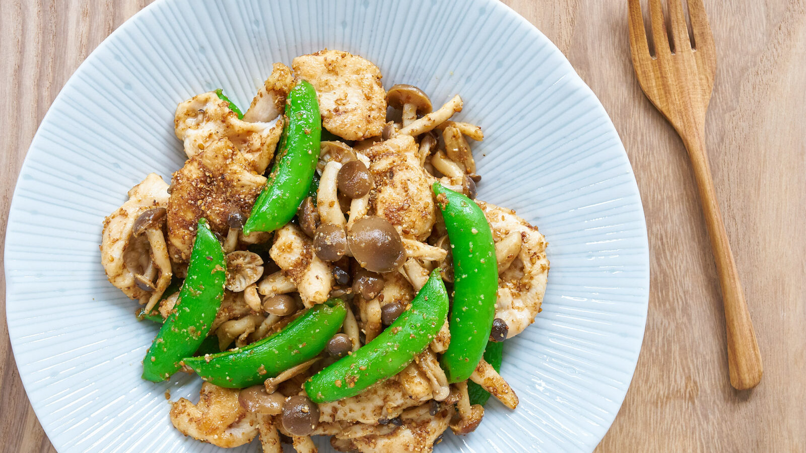 Sesame Snap Pea Chicken | PBS Food