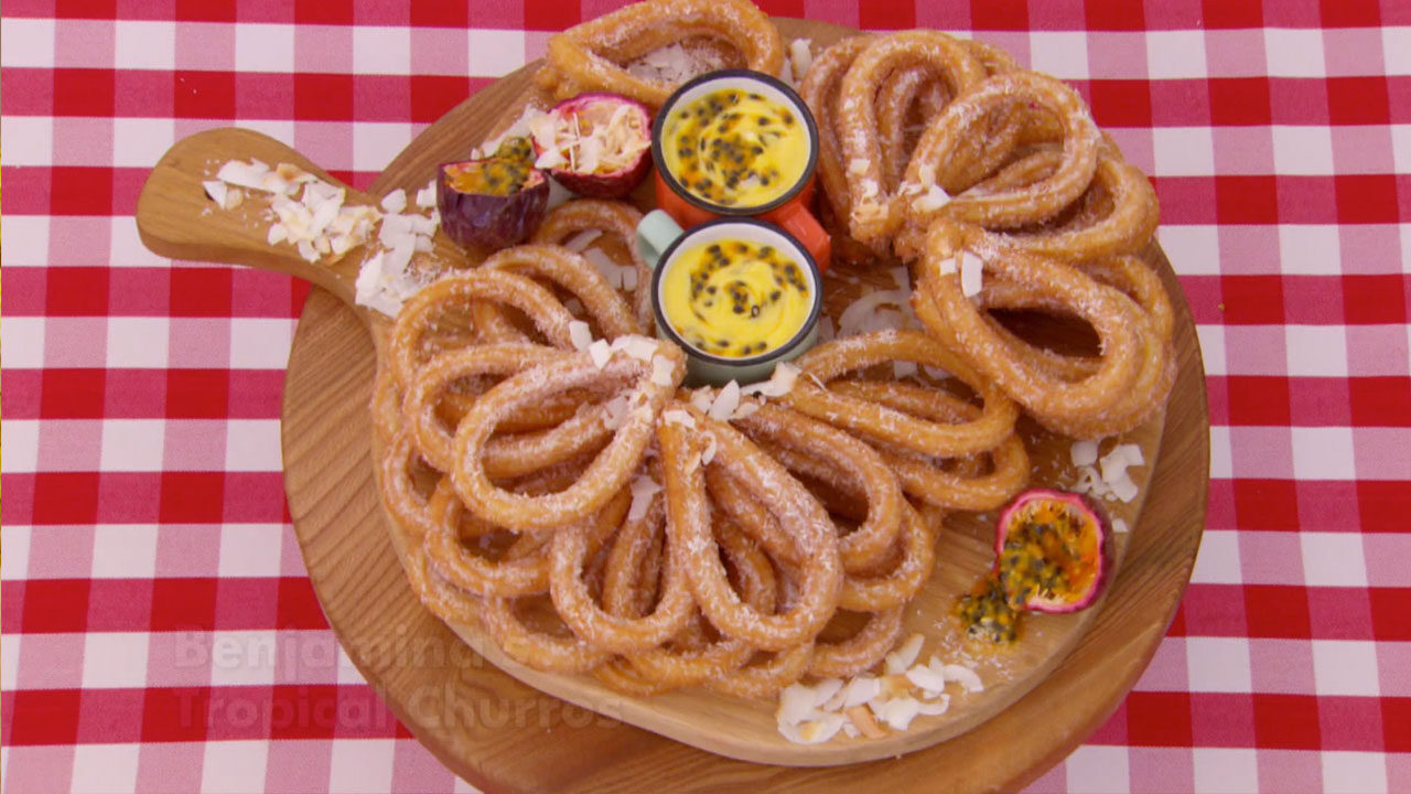Tropical Churros | Great British Baking Show | PBS Food | PBS Food