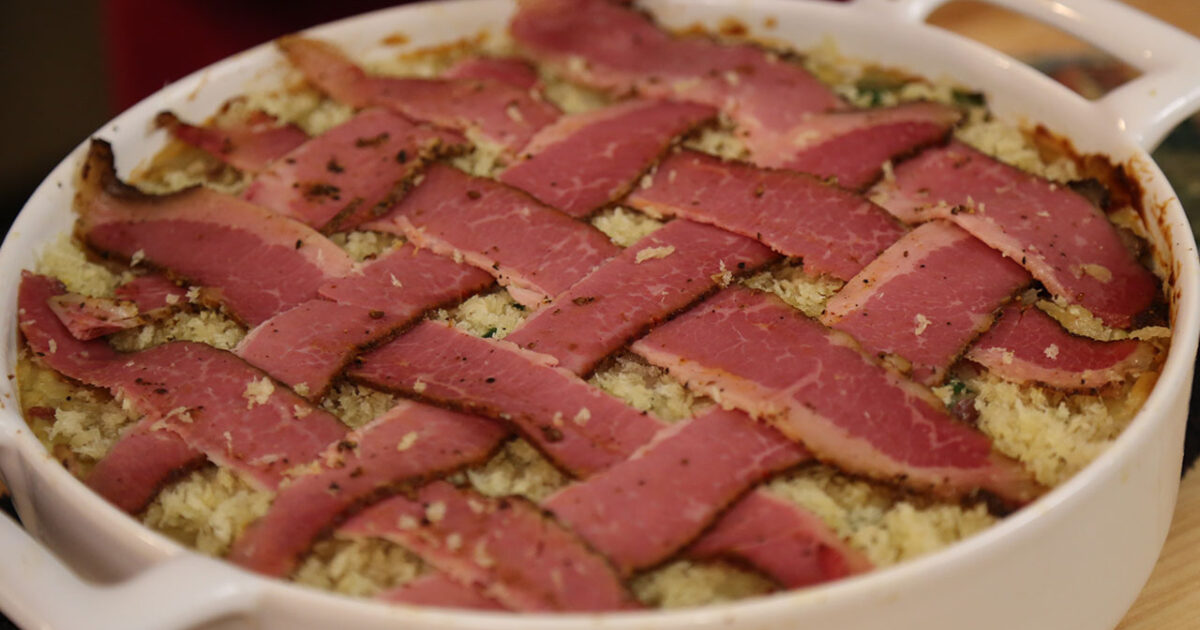 Pastrami Ramen Noodle Kugel | PBS Food