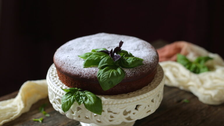 Basil Chocolate Cake | PBS Food