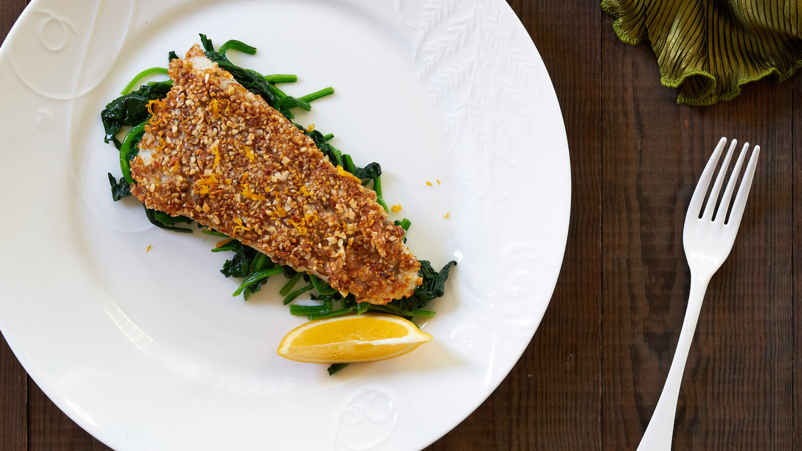 Warm Your Belly with Almond Crusted Sole | Stories | PBS Food