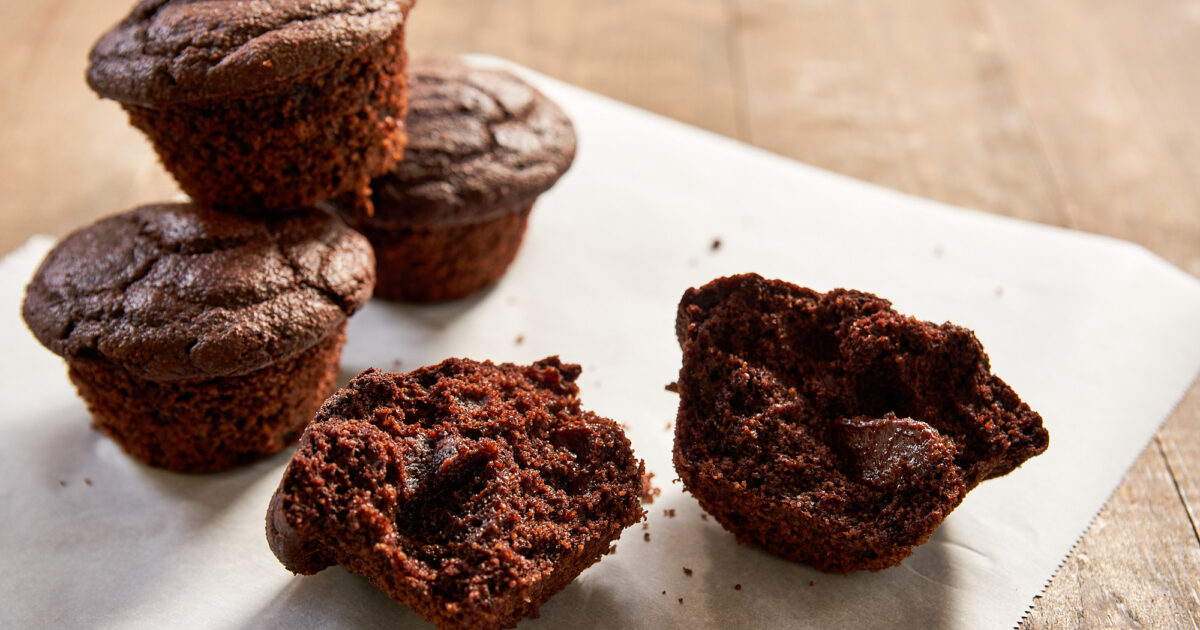 Chocolate Cornbread Muffins | PBS Food