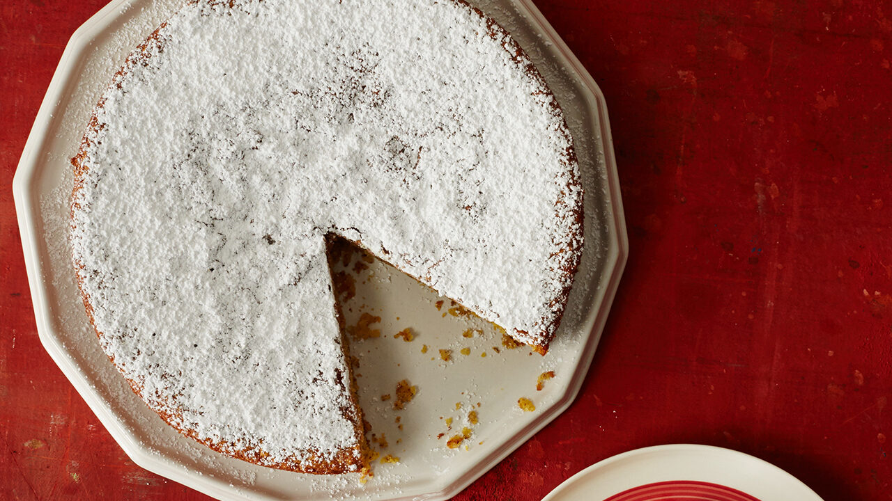 Lemon-Cornmeal Cake Recipe | PBS Food | PBS Food