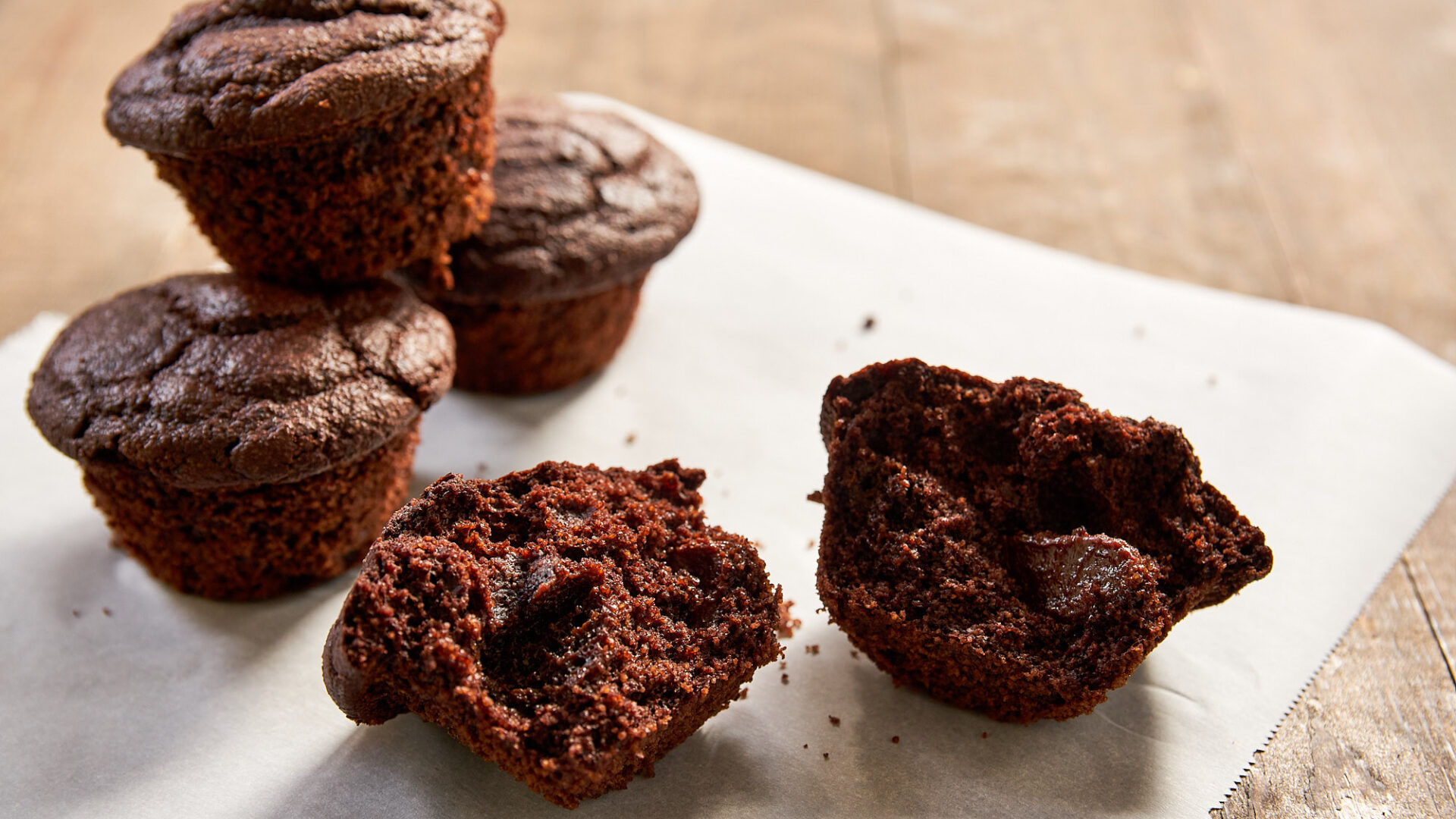 Chocolate Cornbread Muffins | PBS Food