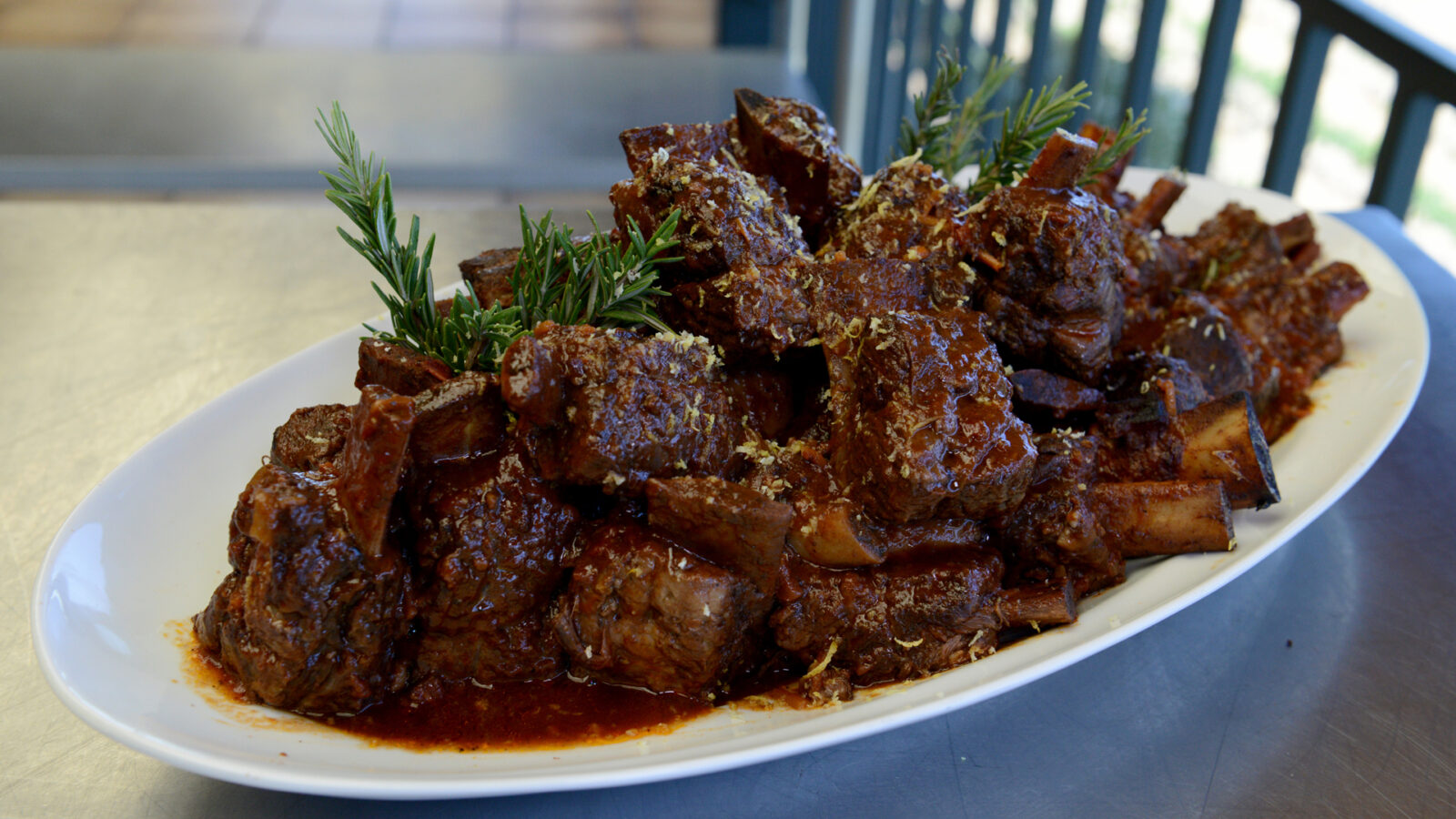 Lidia Celebrates America | Beef Short Ribs Braised in Red… | PBS Food