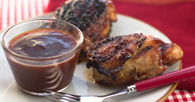 Homemade Barbecue Sauce on Grilled Chicken | Stories | PBS Food