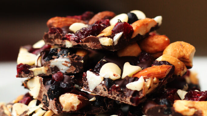 Easy 2-Ingredient Holiday Chocolate Bark Recipe | PBS Food | PBS Food