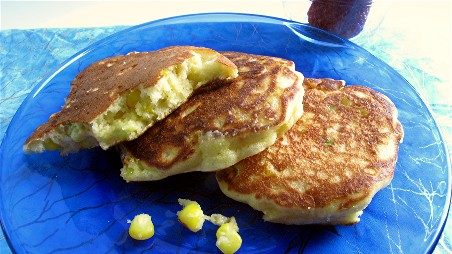 Corn and Scallion Pancakes Recipe | Breakfast Recipes |… | PBS Food