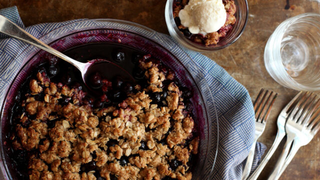 Simple Blueberry Crisp Recipe | Stories | PBS Food