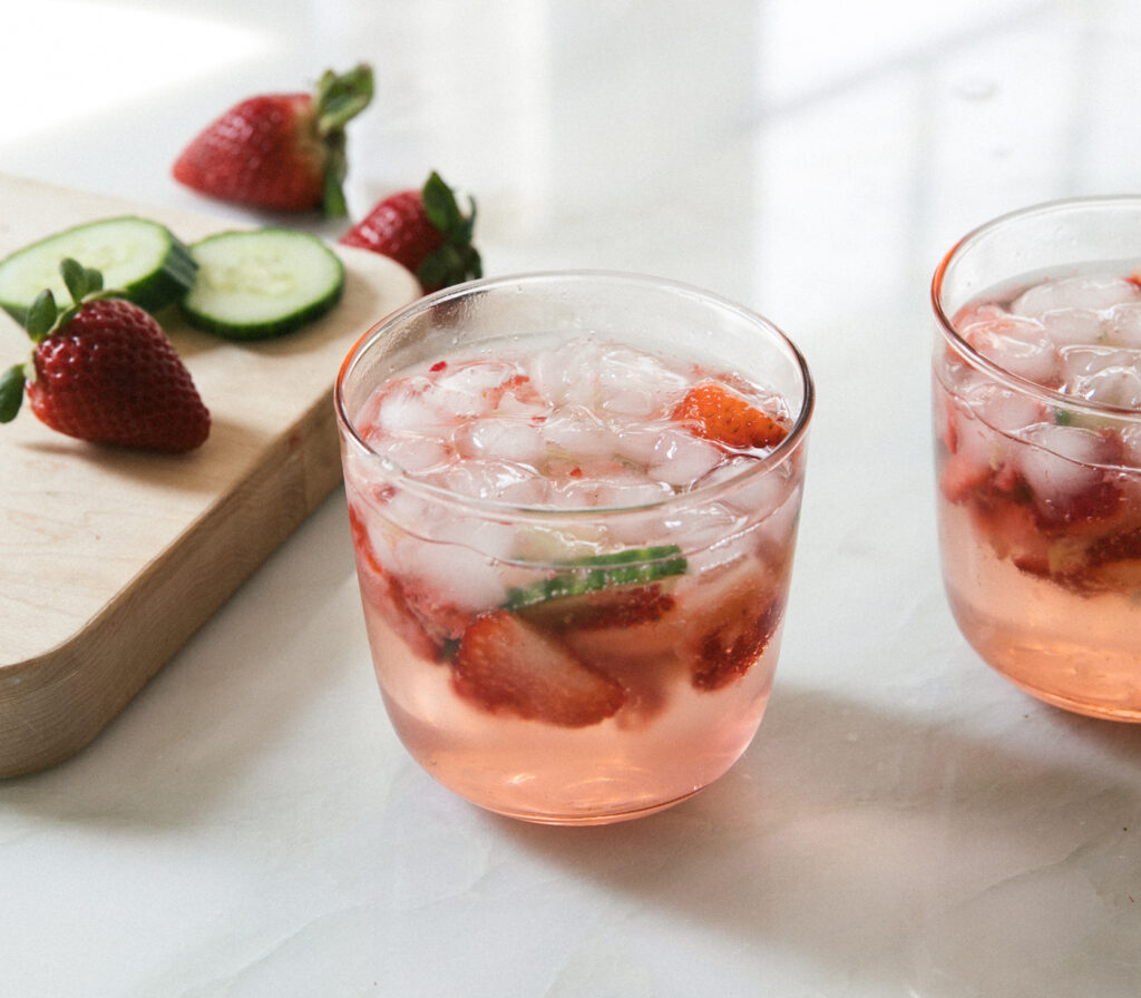 Cucumber Strawberry Cooler Recipe | PBS Food | PBS Food