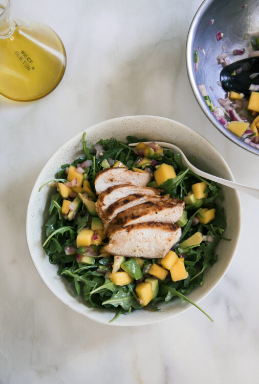 Chipotle Chicken Mango Salad Recipe | PBS Food | PBS Food
