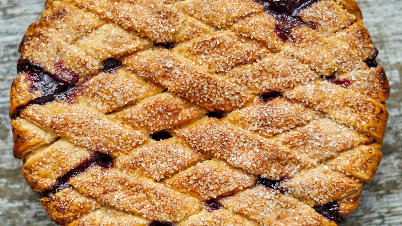 Blueberry Lattice Pie Recipe | PBS Food | PBS Food