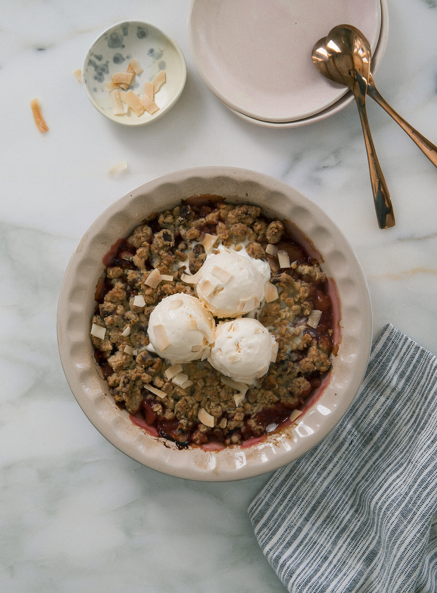 Pluot Crumble Recipe | PBS Food | PBS Food