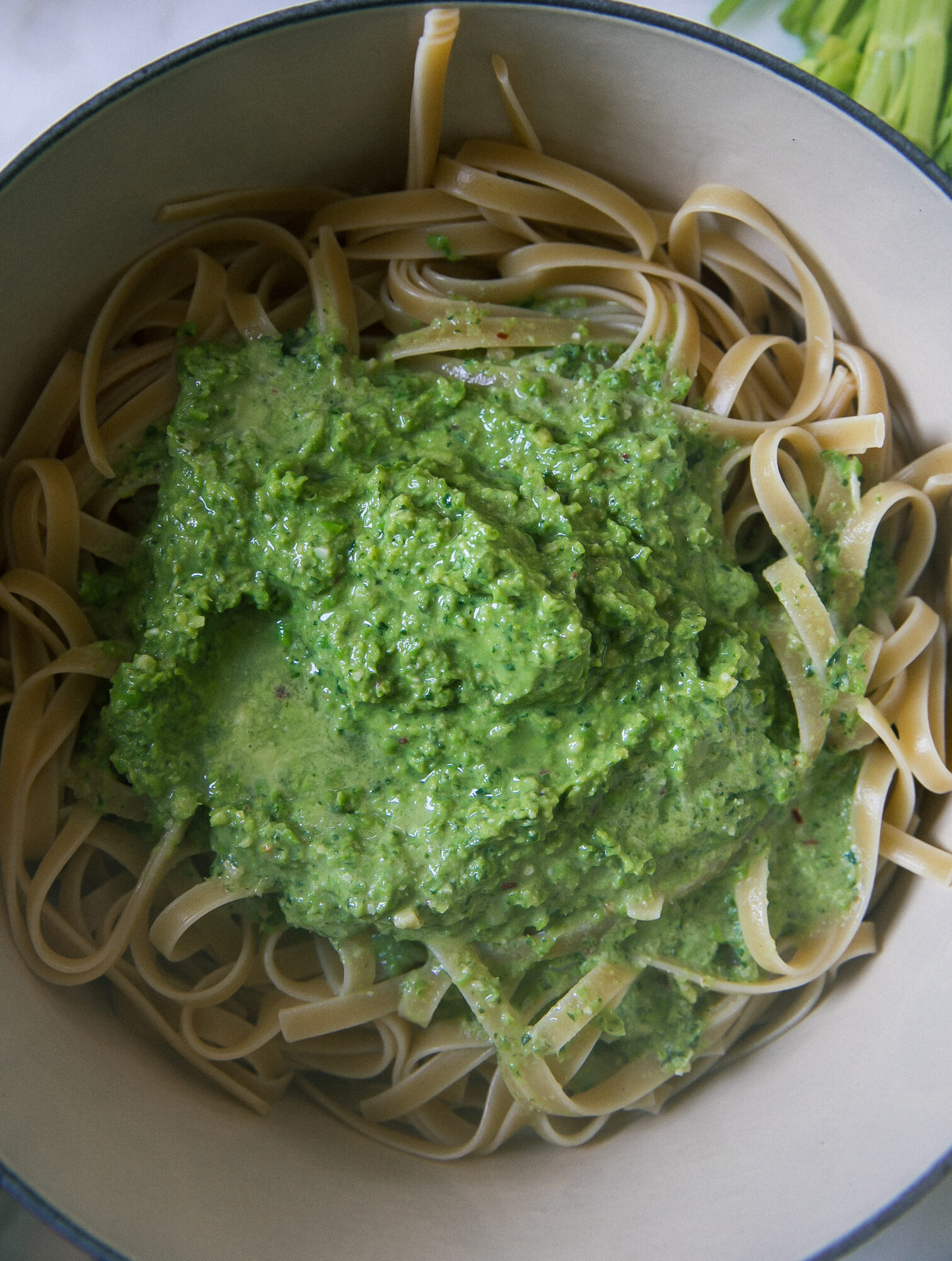 Spring Pea Arugula Pesto Pasta Recipe | PBS Food | PBS Food