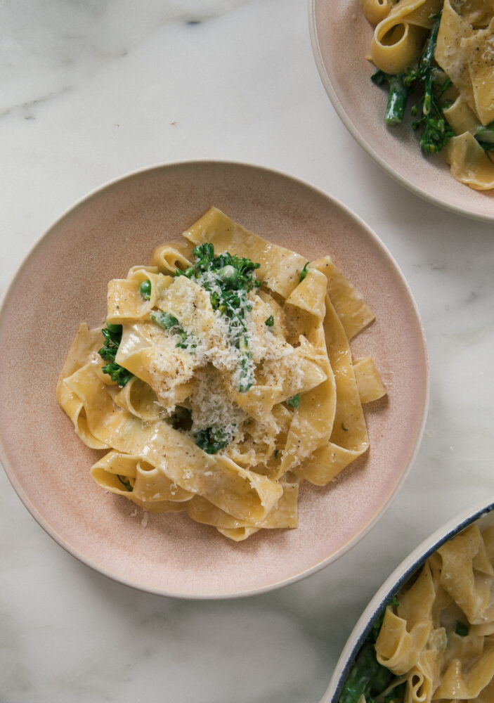 Spring Veggie Fettuccine Alfredo Recipe | PBS Food | PBS Food