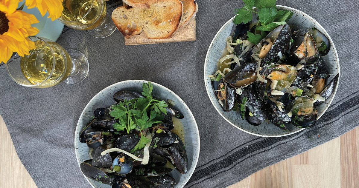 Mussels Triestina - (Cozze alla Triestina) from Felidia… | PBS Food