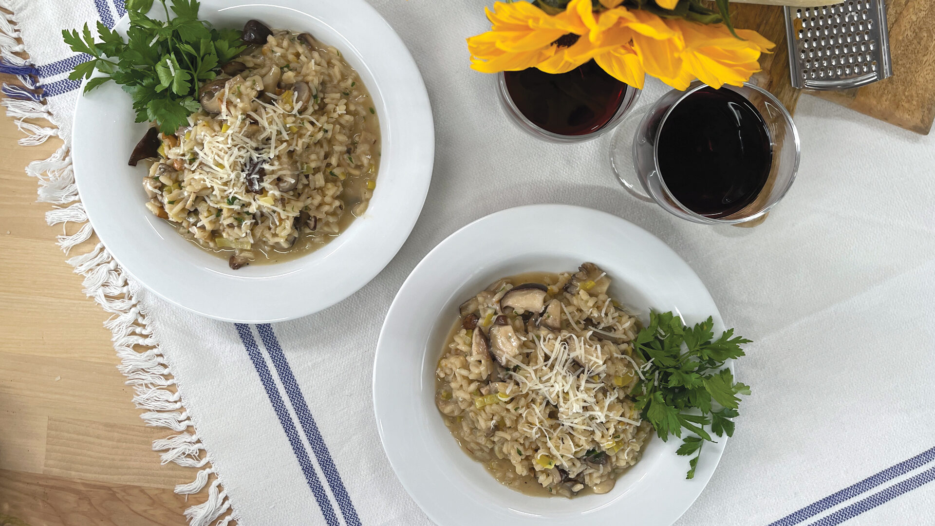 Risotto with Mushrooms - (Risotto con Funghi) | PBS Food