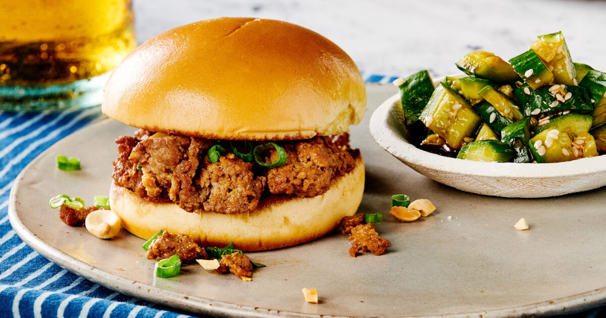 Dan Dan Sliders with Cucumber Salad | PBS Food